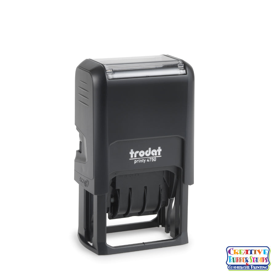 Trodat Printy 4750 Dater Self-Inking Stamp – Creative Rubber Stamps